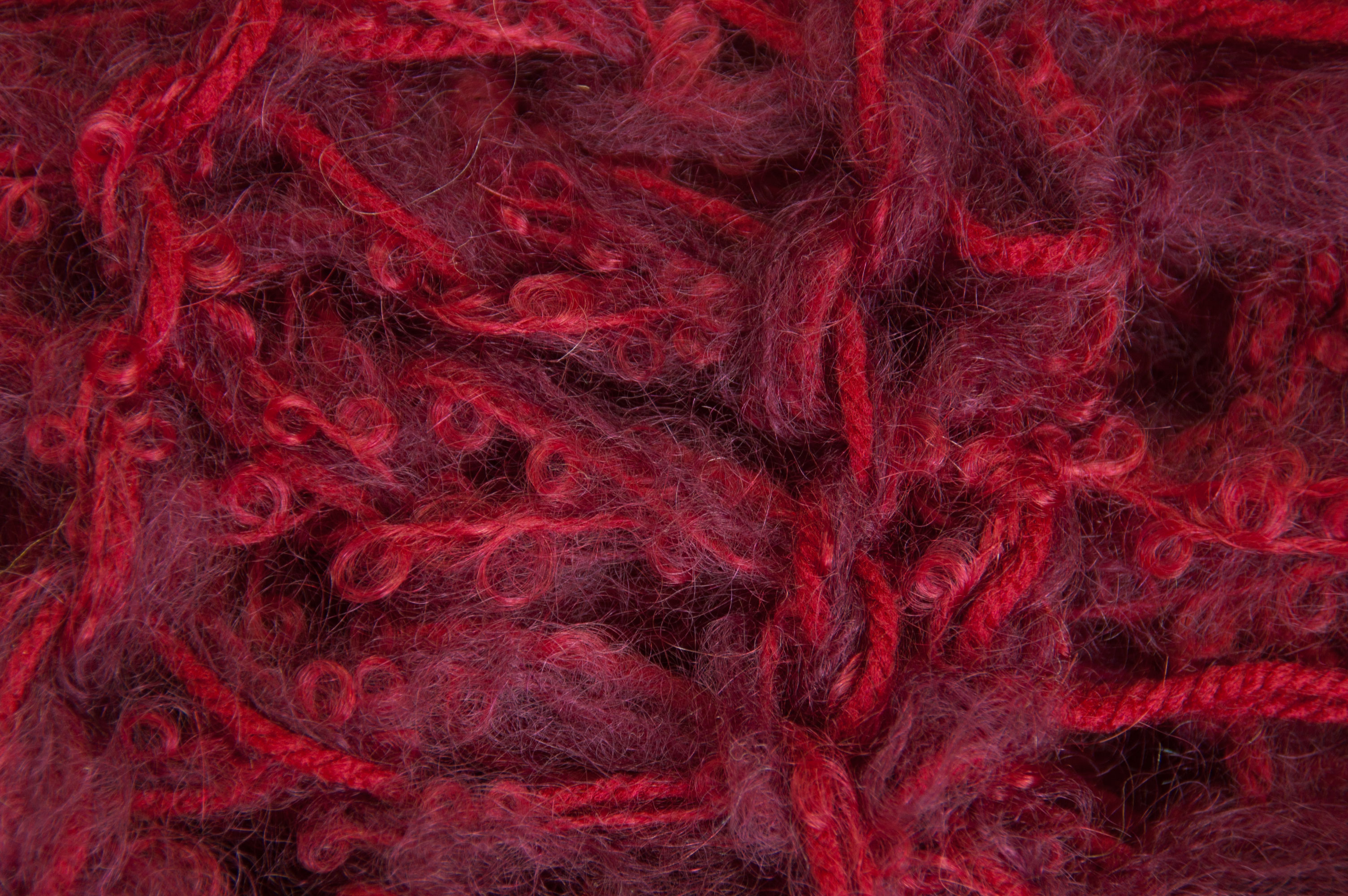 Mohair Scarf Blush Counting Flowers