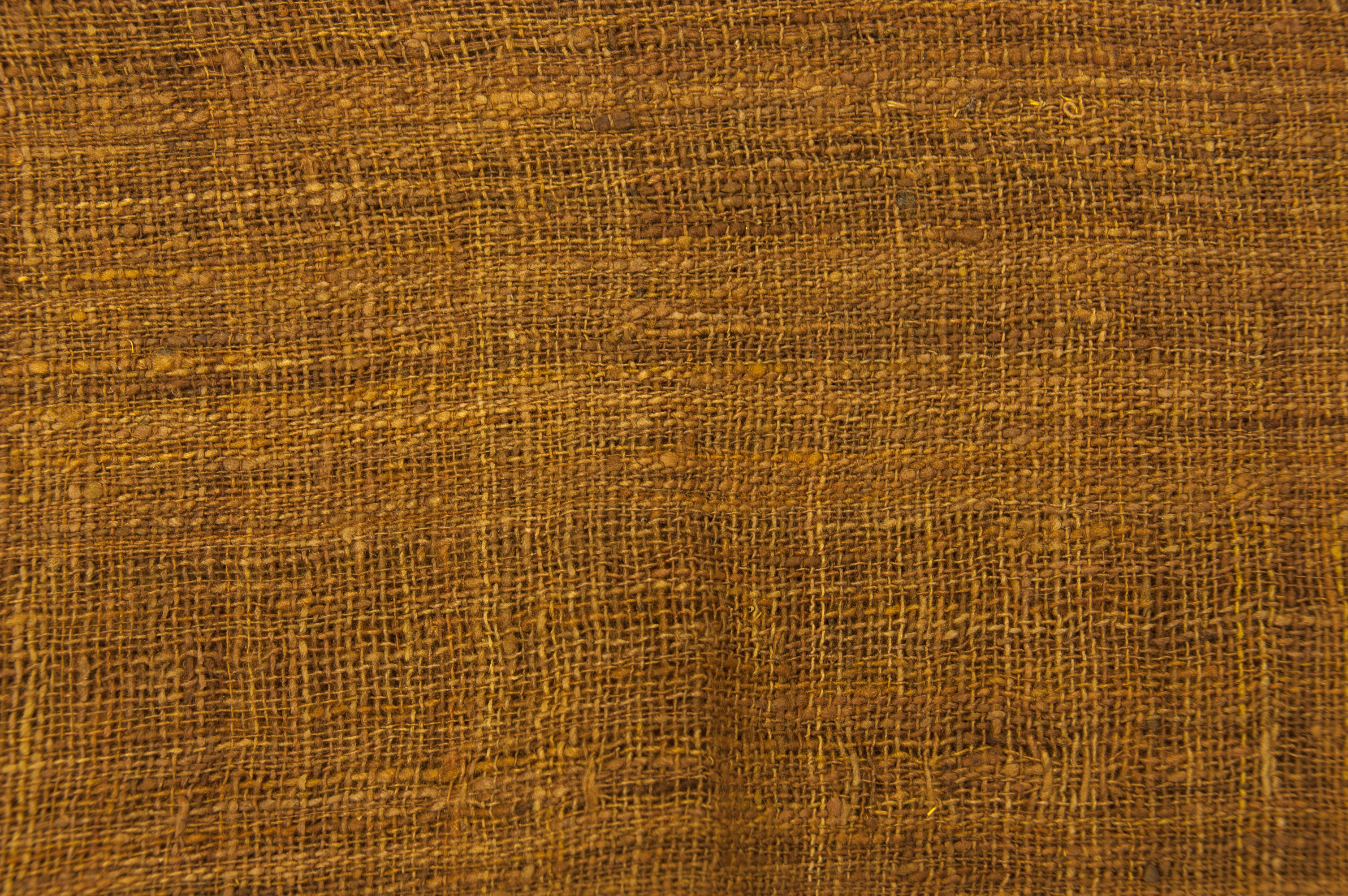 Wild silk scarf amber - Counting Flowers