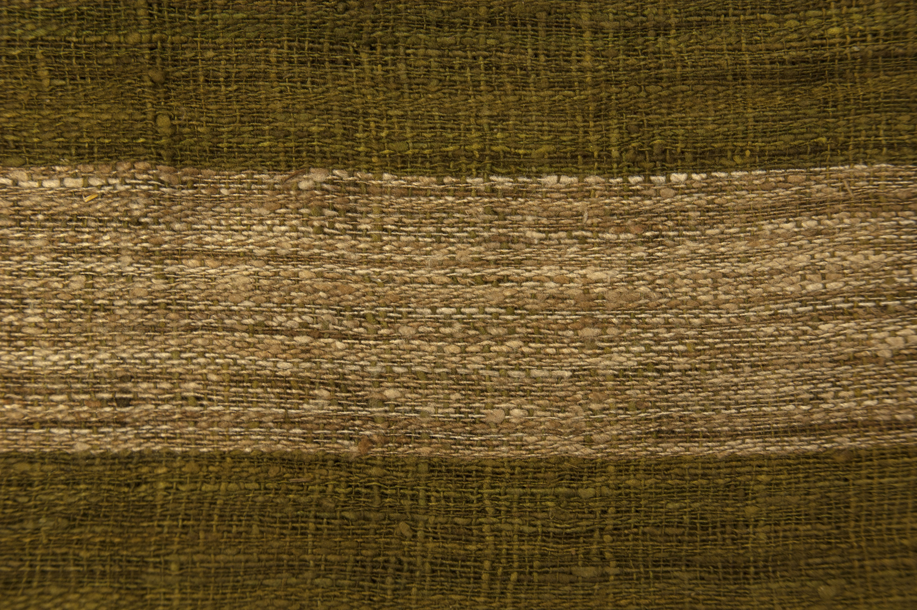 Naturally dyed wild silk scarf - Counting Flowers