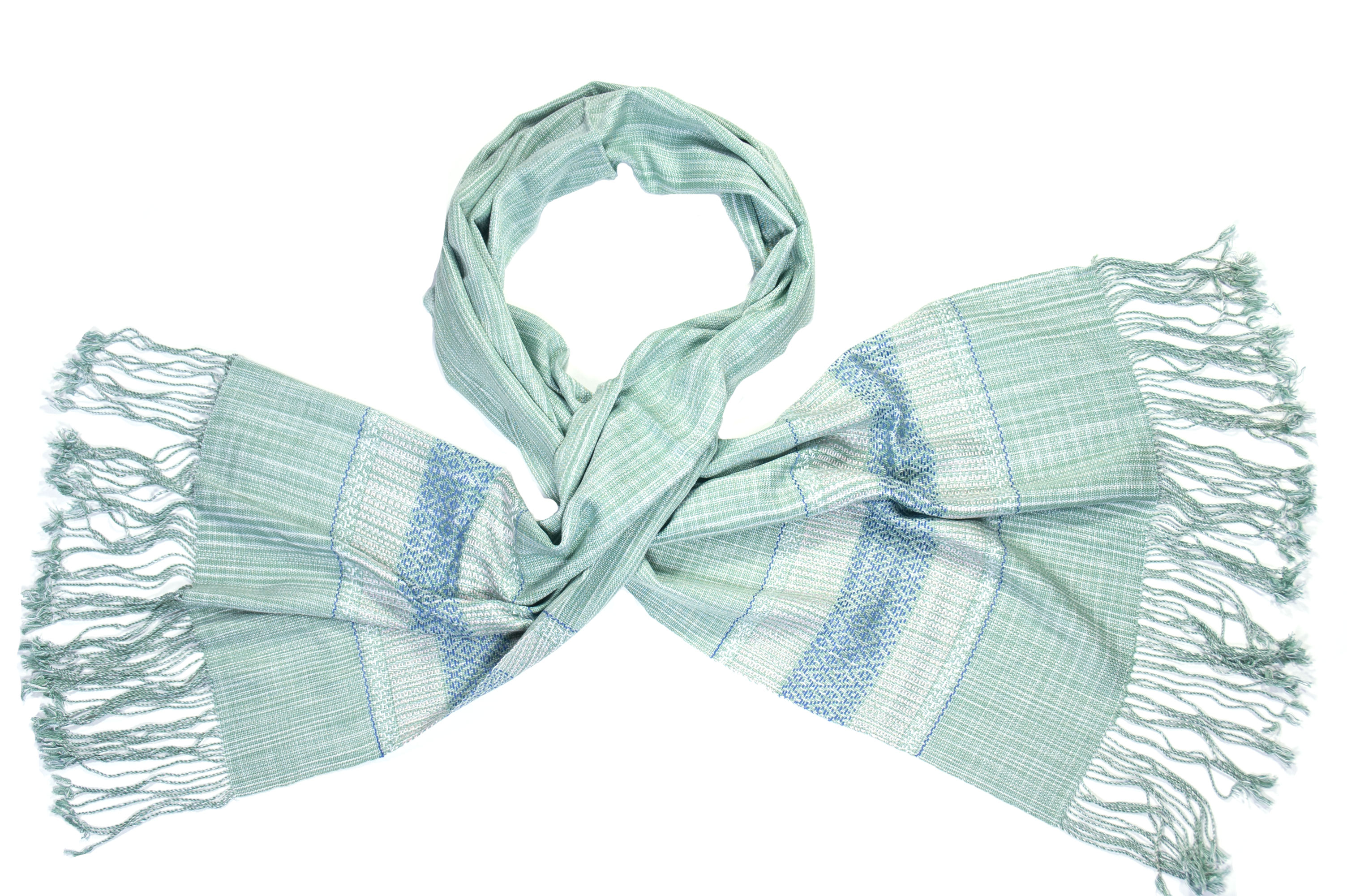 Cotton scarf mint - Counting Flowers